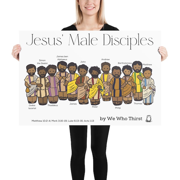 12 Disciples Poster - Etsy