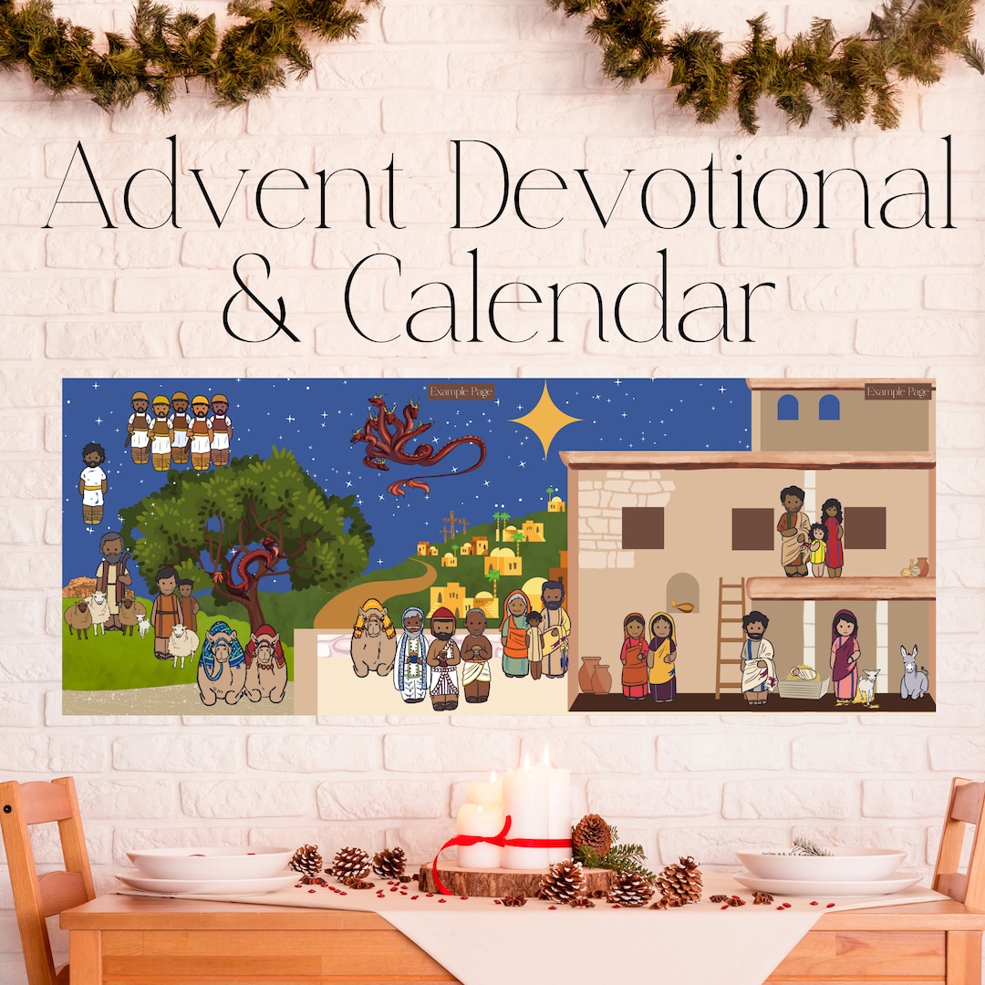 Historically Accurate Advent Devotional & Calendar, Advent Calendar ...