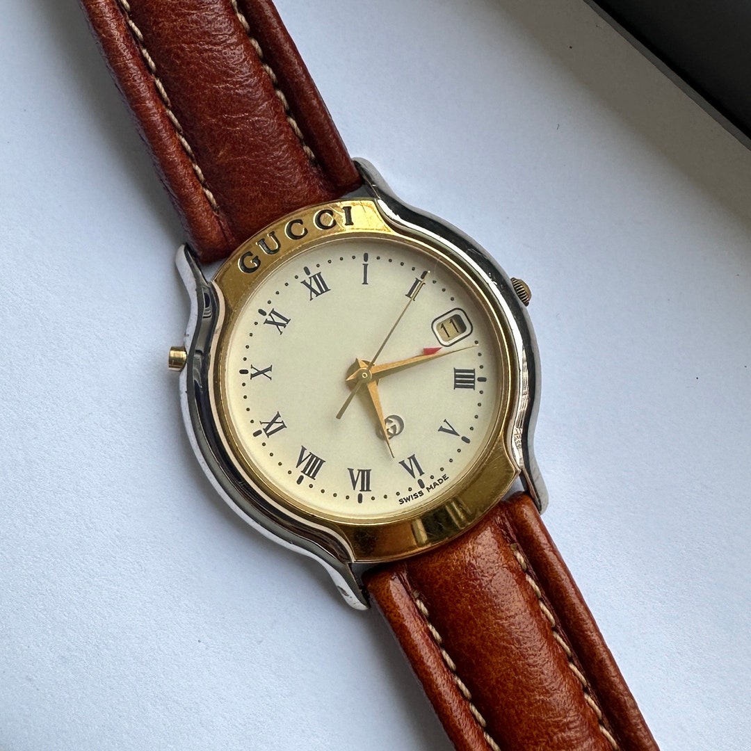 Vintage Gg Mondiale 8300M Watch Classic Designer Timepiece Retro Style ...