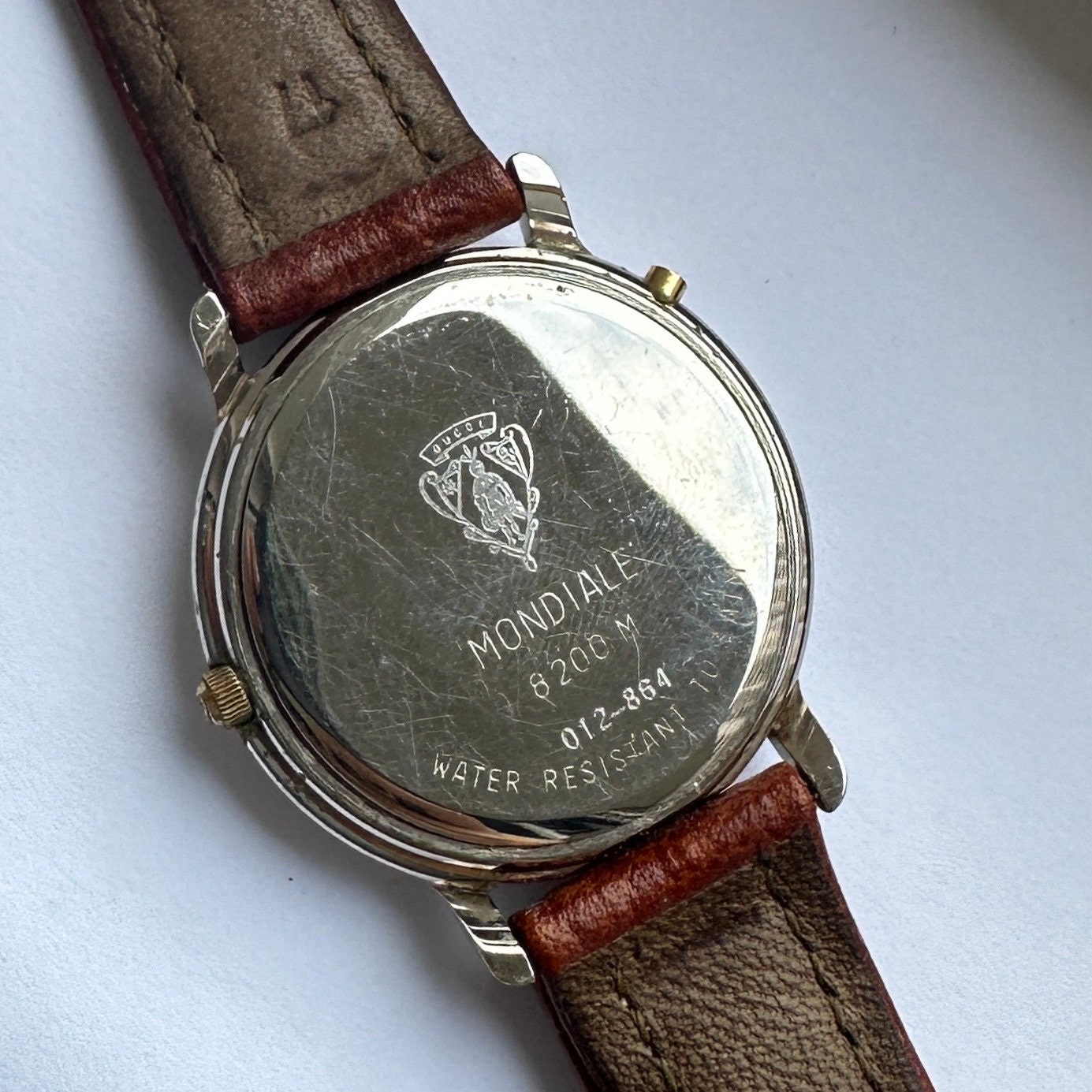 Vintage Gg Mondiale 8300M Watch Classic Designer Timepiece Retro Style ...