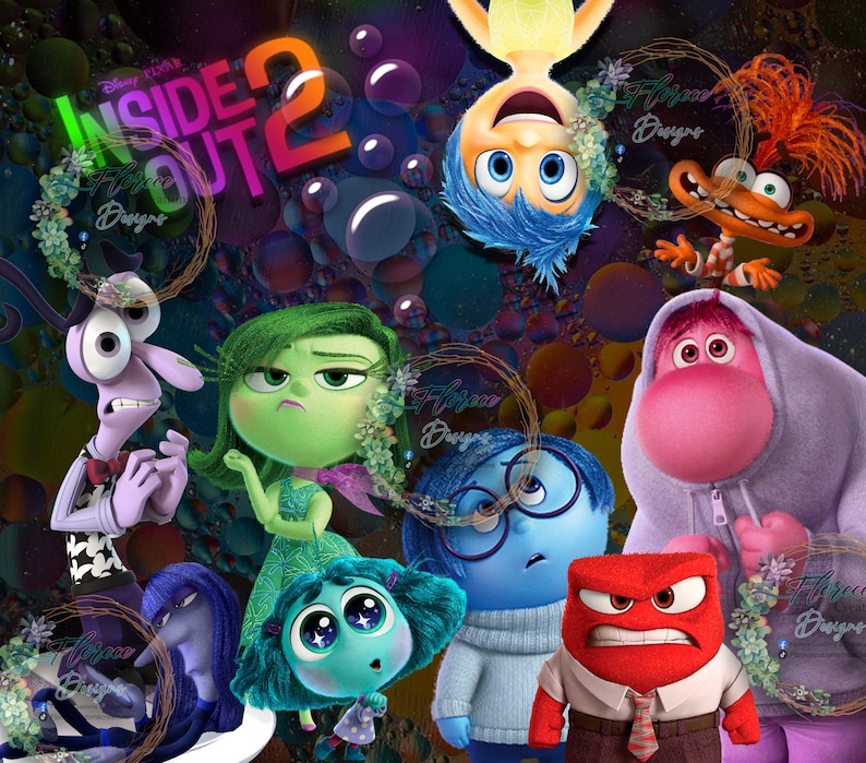 Sublimation Design Inside Out 2 Plantilla sublimacion para Skinny ...