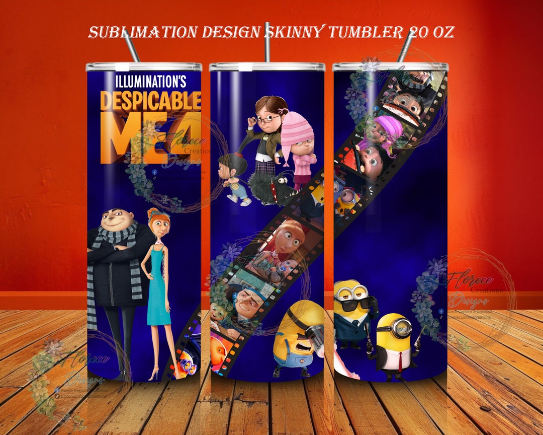 Despicable Me 4 Template PNG, Sublimation Design Minions Despicable Me ...