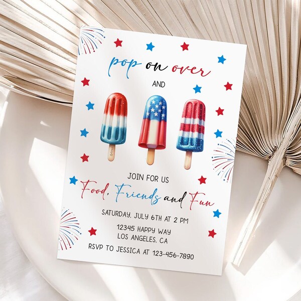 Party Pop Invitations - Etsy