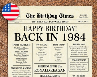 39 Years Ago Poster - Etsy