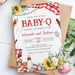 Baby-q Baby Shower Invitation, BBQ Baby Shower Invite, Backyard Baby ...