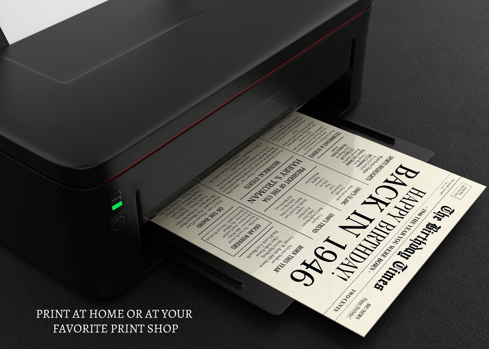 1946 Poster, 78th Birthday Newspaper Sign, 1946 Birthday Poster INSTANT ...