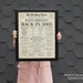 2005 Poster for US Version, 18th Birthday Newspaper Sign, 2005 Birthday ...