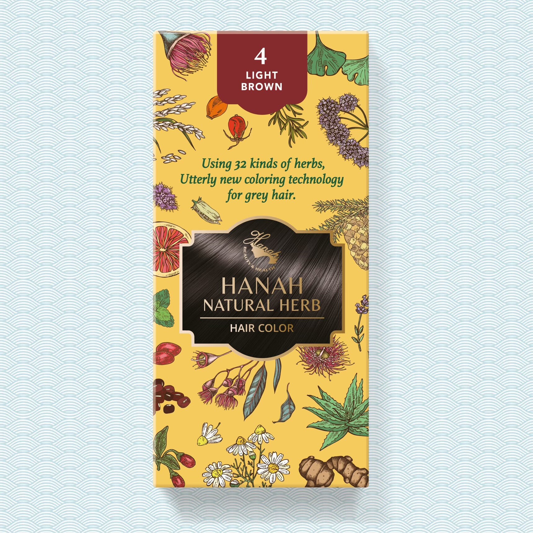 Natural Herbs Hair Color Kit - Etsy