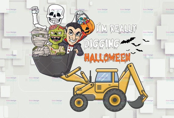 I'm Really Digging Halloween Png Skeleton Zombie Png - Etsy Australia