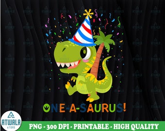 One a Saurus Png - Etsy