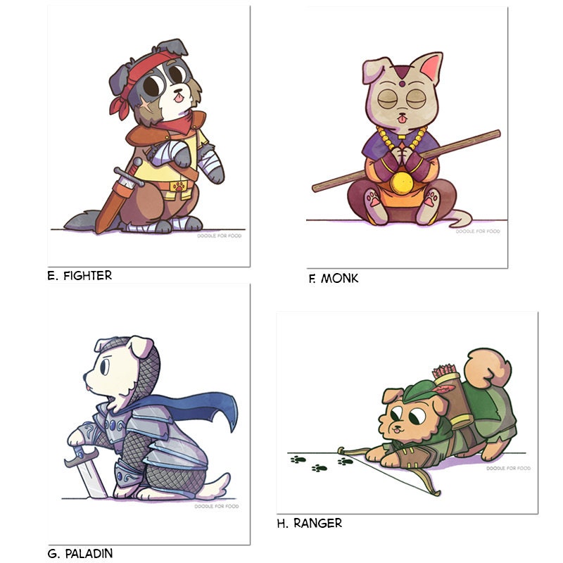 Print Bard Dog | Etsy