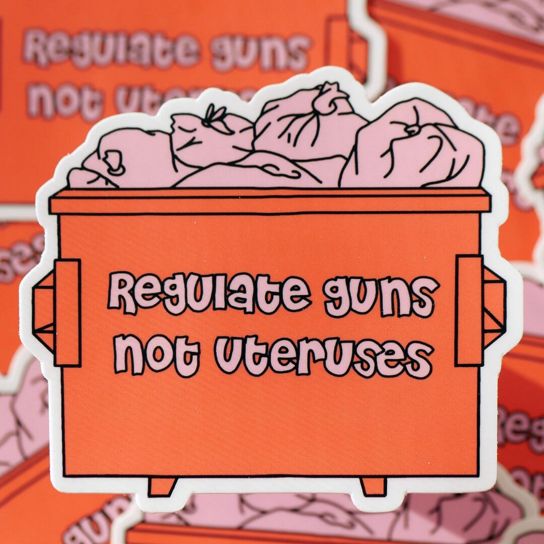 Regulate Guns, Not Uteruses Vinyl Die Cut Sticker - Etsy