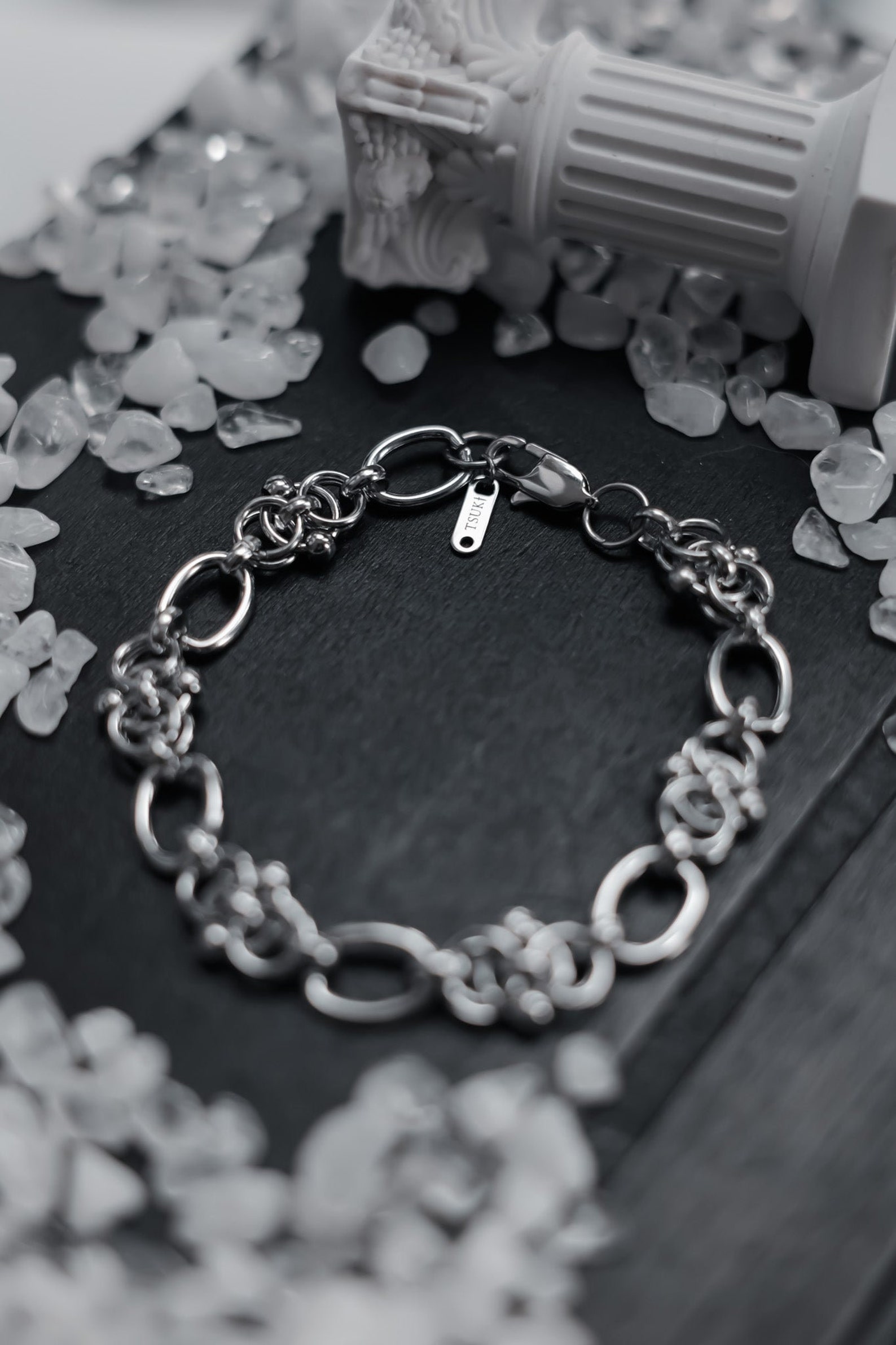 Divine Binding | Edgy Chain Bracelet | Intricate Stainless Steel ...