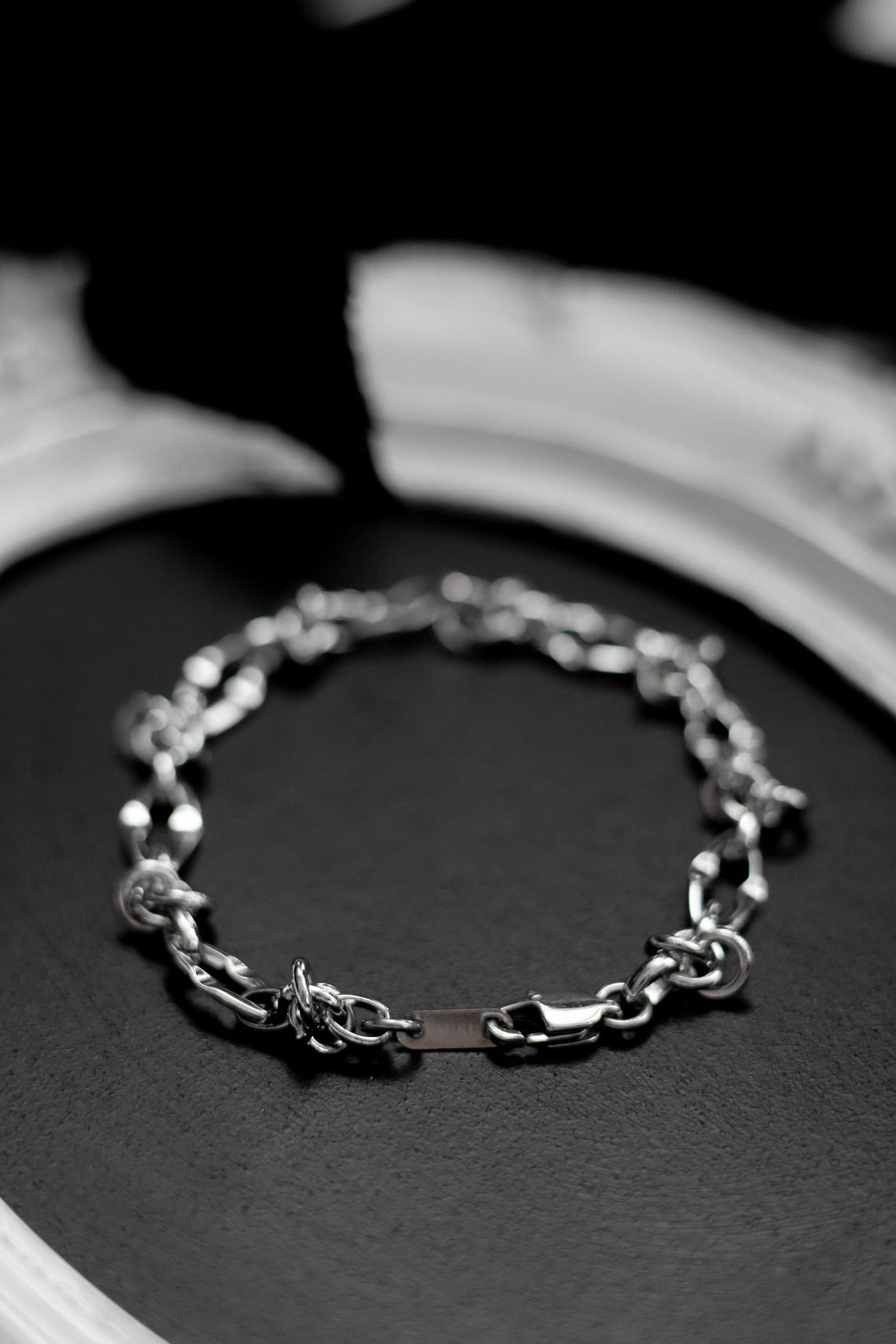 Chokehold | Everyday Edgy Chain Bracelet | Unisex Stainless Steel ...