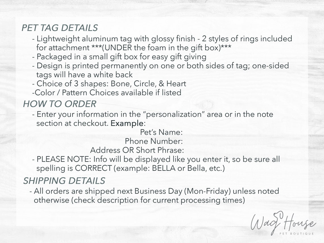 Waffle Pet Tag Food Dog Tag Dachshund Accessories Waffles - Etsy