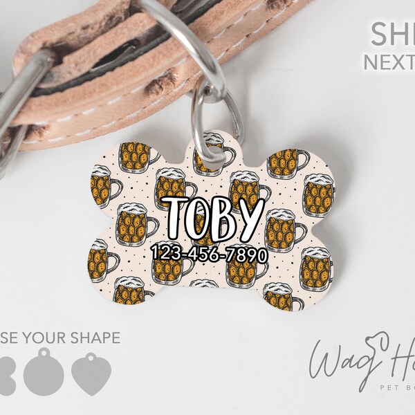 Beer Dog Tag - Etsy