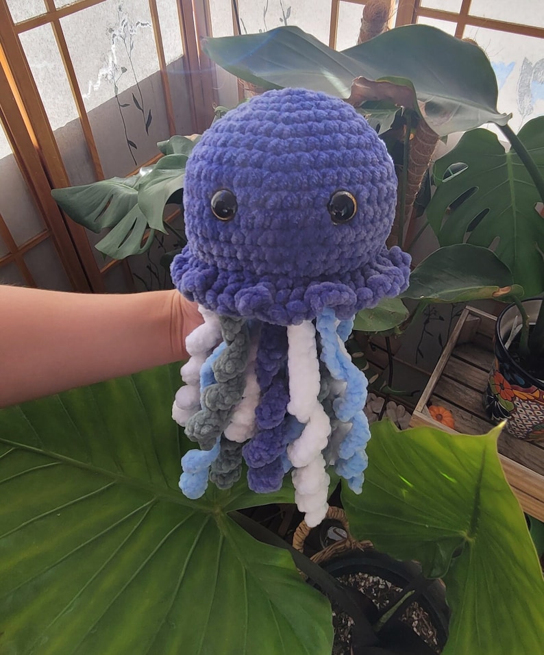 Handmade Crochet Jellyfish - Etsy