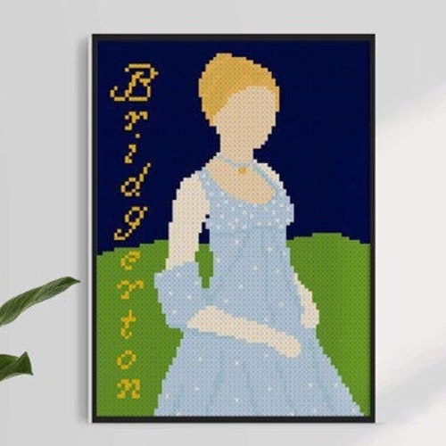 BRIDGERTON Penelope Featherington Cross Stitch Pattern Chart - Etsy