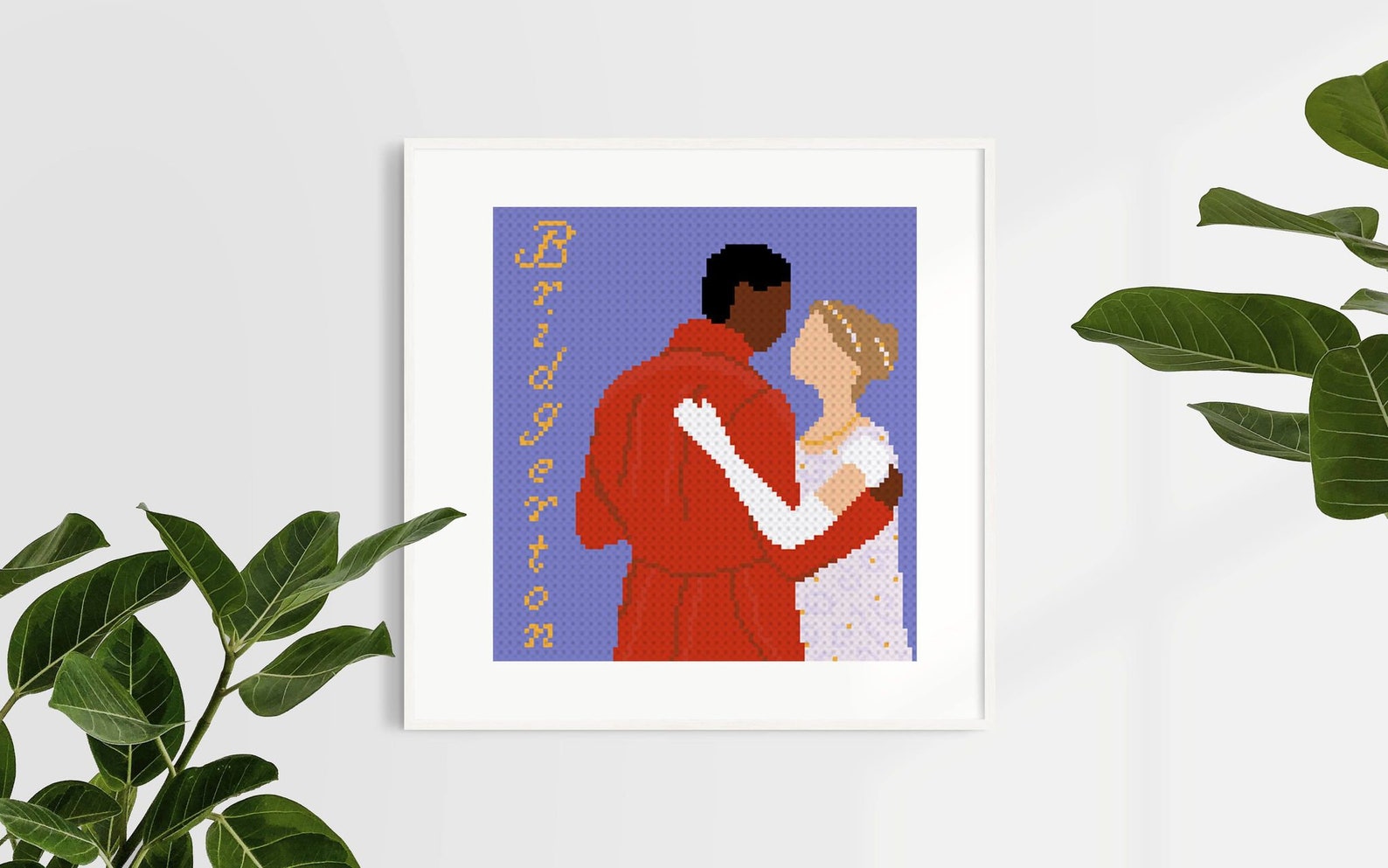 Cross Stitch Pattern Bridgerton Dance Daphne and the Duke - Etsy