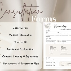 Microneedling Consultation Form, Collagen Induction Therapy Form ...