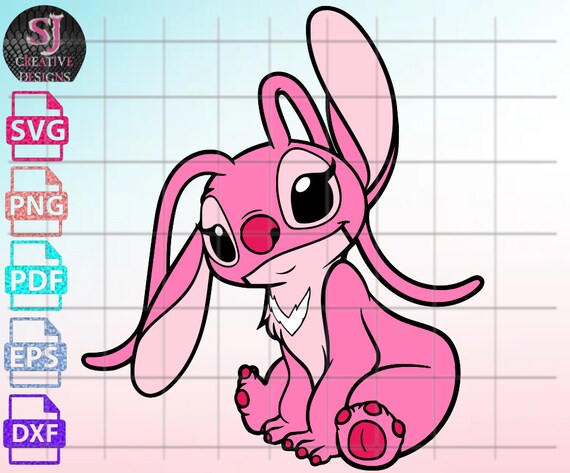Angel Svg Stitch Svg Angel and Stitch Svg Stitch Angel - Etsy
