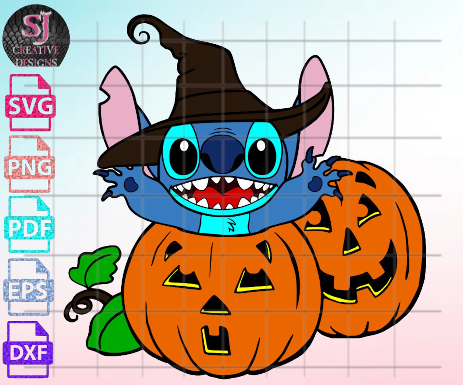 Halloween Stitch Svgstitch Svg Stitch Halloween Svg - Etsy