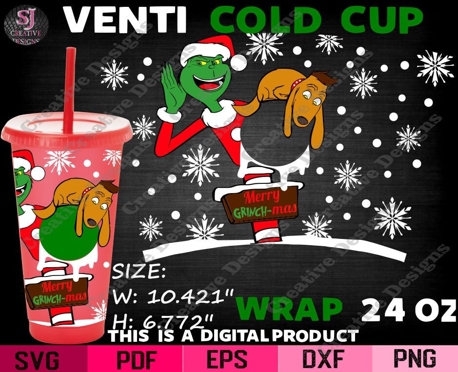 Grinch Full Wrap Svg Grinch Wrap Svg Grinch Christmas Wrap - Etsy UK