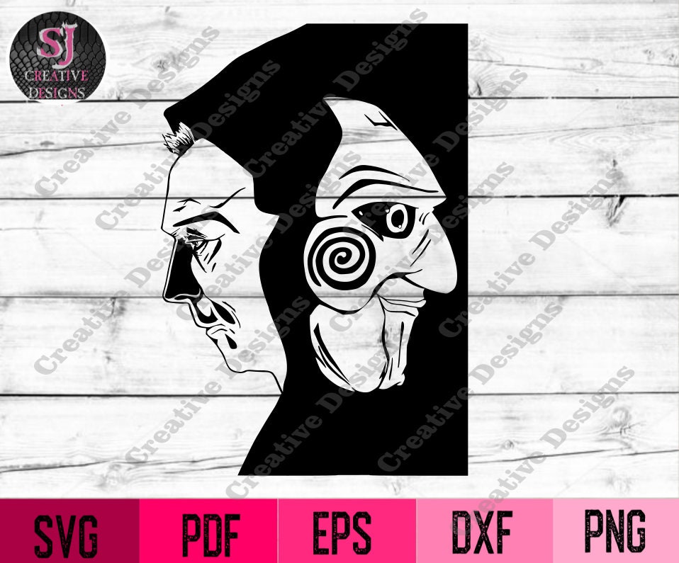 Jigsaw Svg Zag Film Svg Horror Svg Jigsaw Saw Svg Etsy