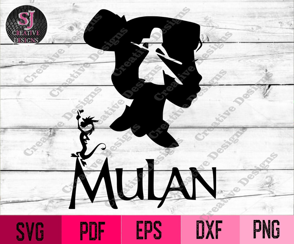 Mulan Svg Mulan Png Mulan Cut File Svg Mulan Vector Mulan | Etsy