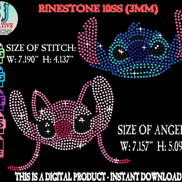 Rhinestone Template - Etsy