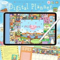 Digital Planner Bundle, Kawaii Digital Planner, Cute Digital Planner ...