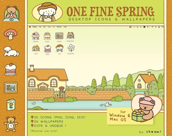 Desktop Wallpapers Desktop Icons Mac Icons Window Icons - Etsy