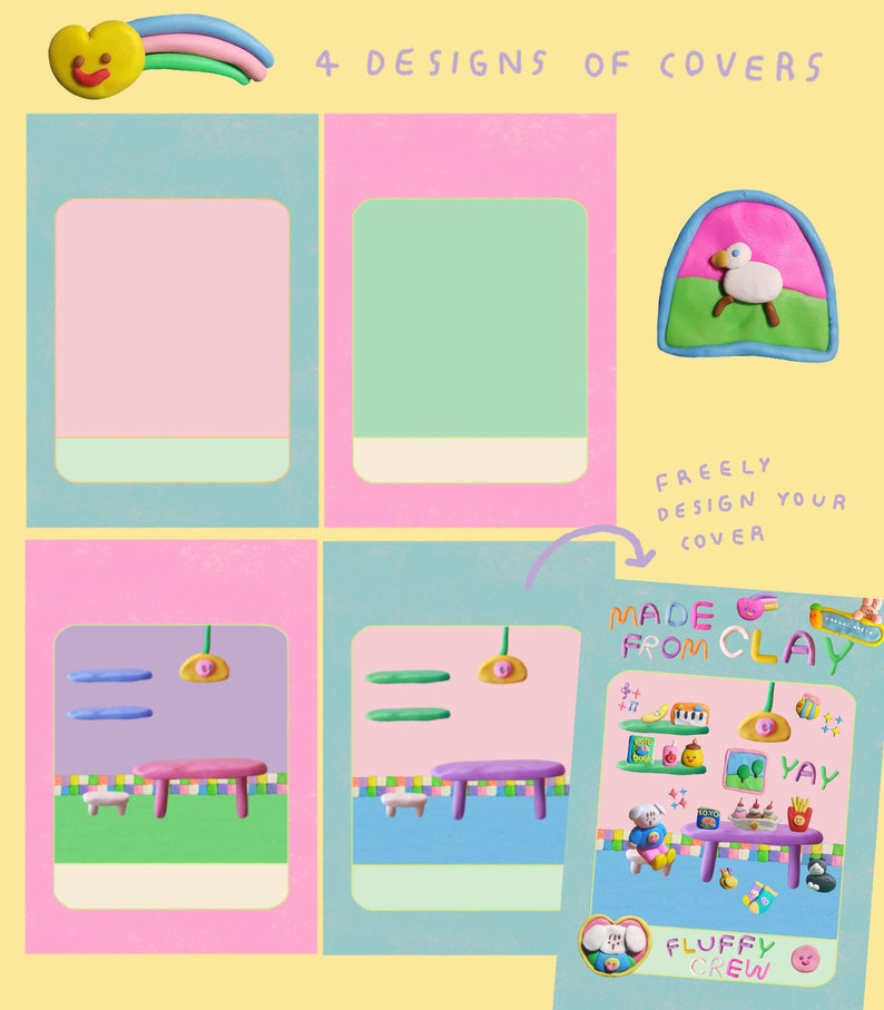 Digital Notebook Cute Digital Notebook Digital Stickers for | Etsy