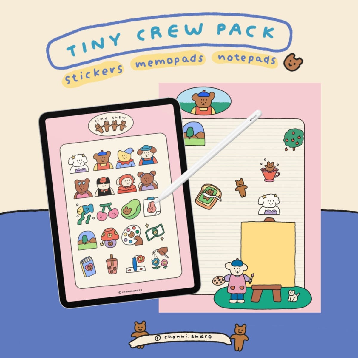 Digital Notebook Cute Digital Notebook Digital Stickers for - Etsy