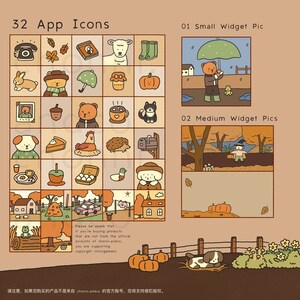 Autumn Theme, App Icons, iPhone and iPad App Icons, iPhone and iPad ...