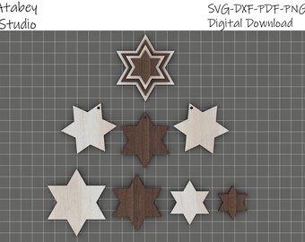 Laser Cut Star Outline - Etsy