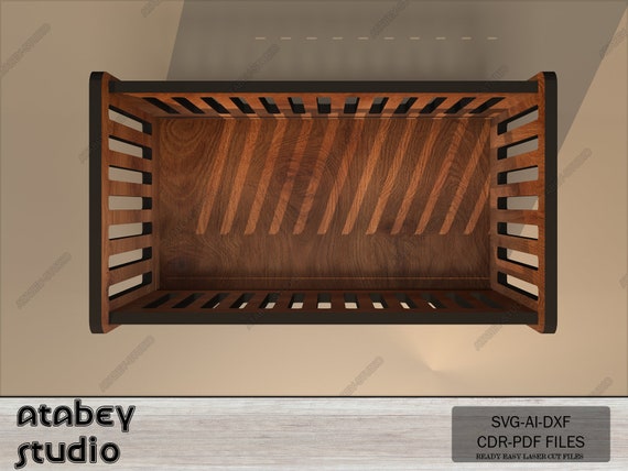 Cradle Wood Pattern Robina And Her Beautiful Wooden Cradle. — Fig