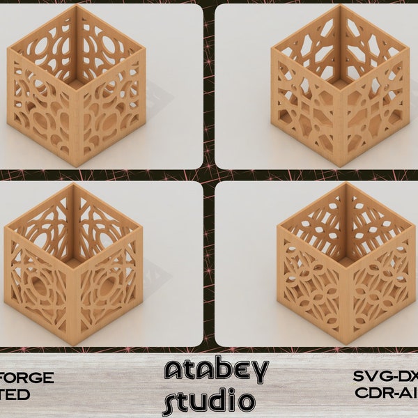 Wooden Pen Case Svg - Etsy