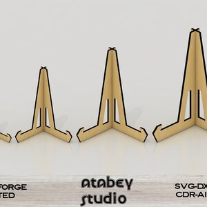 Plate Stand Template for Laser Cutting - Perfect for Displaying Plates ...