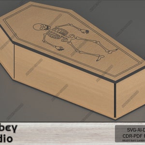 Plywood Coffin With Lid - Coffins Design Halloween Decoration, Simple ...