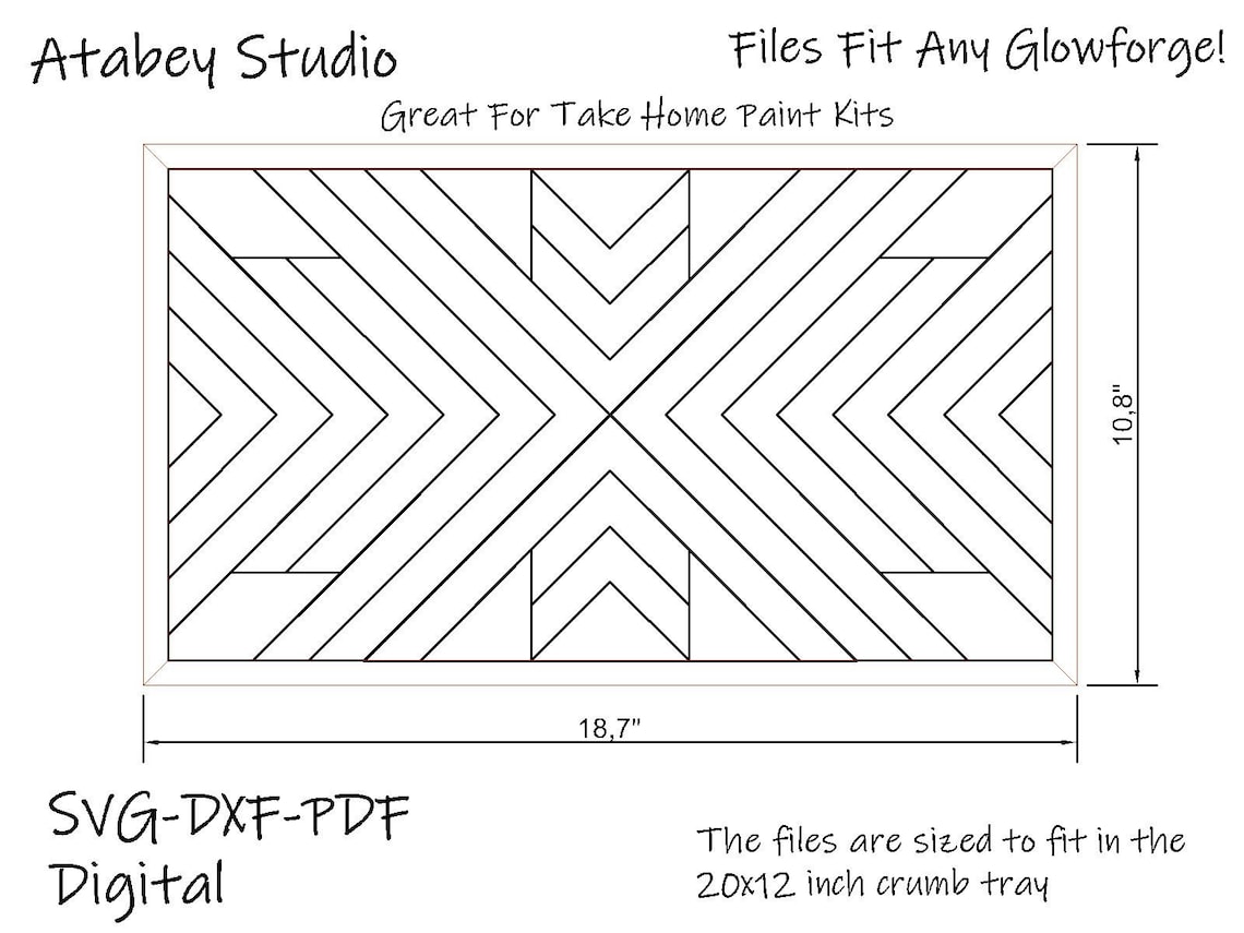 Aztec Barn Quilt Svg Laser Cut Files for Glowforge Projects - Etsy