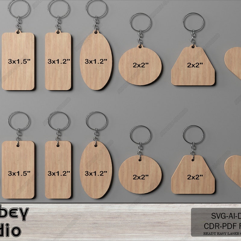 Laser Cut Keyring - Etsy UK