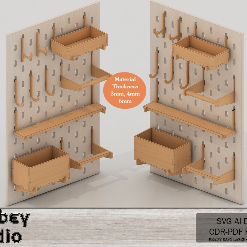 Pegboard Display - Etsy