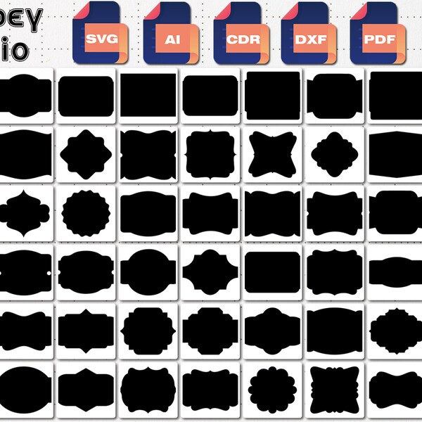 Basic Shapes Svg - Etsy