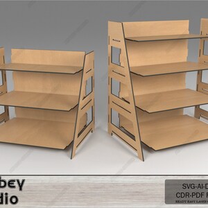 DIY 3 and 4 Tier Gift Card Display Stand - Perfect for Retail Showcase ...