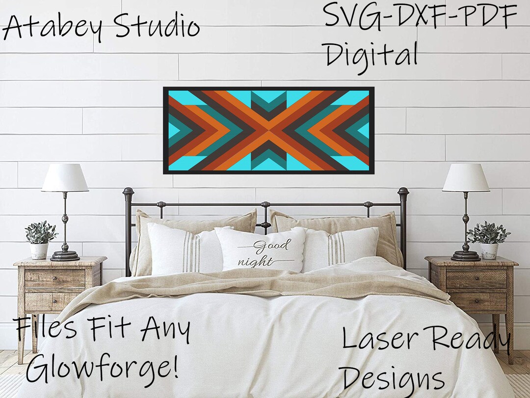 Aztec Barn Quilt Svg Laser Cut Files for Glowforge Projects Wall Art ...