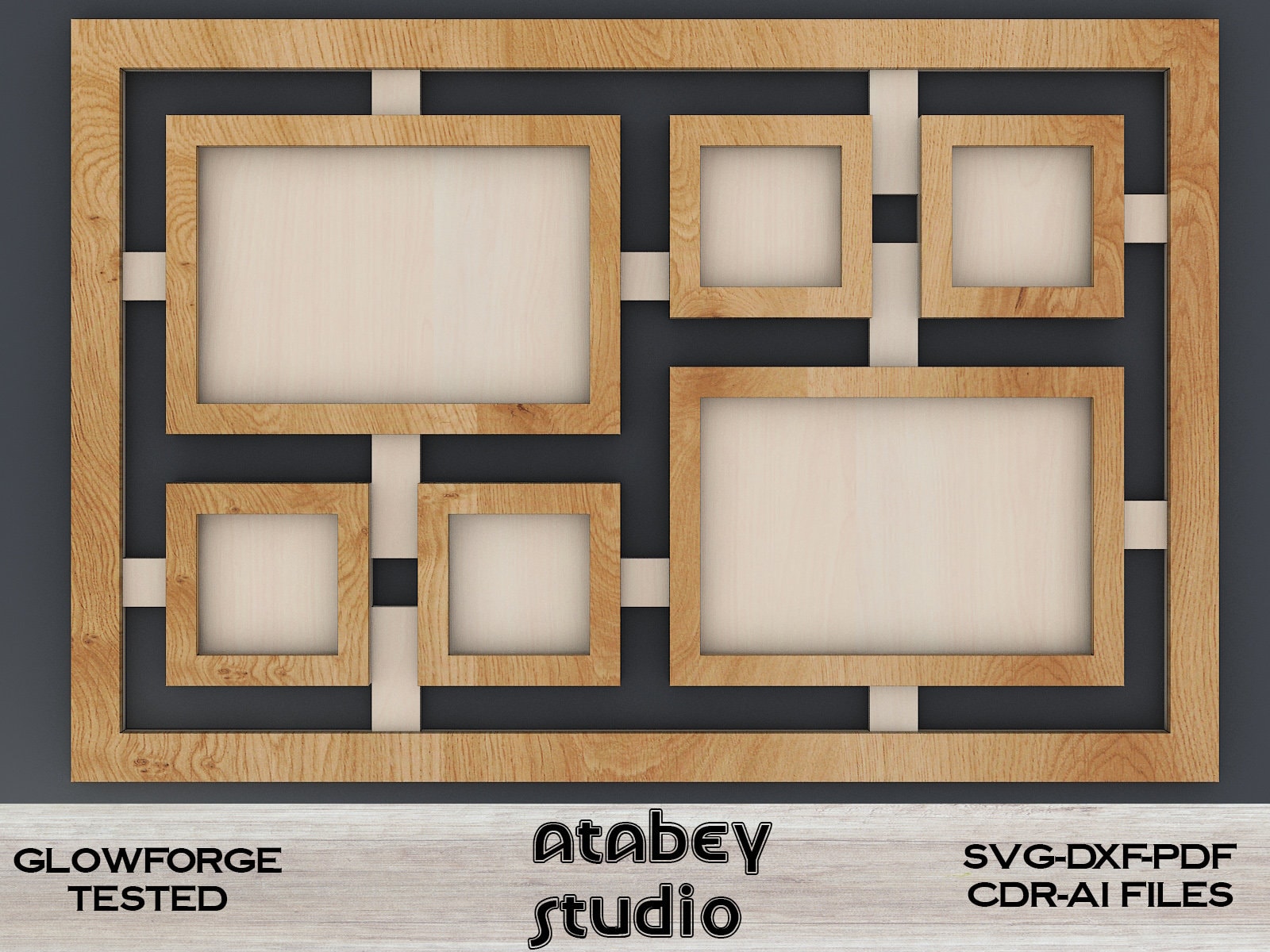 Laser cut files SVG DXF CDR vector plans Glowforge files Instant ...