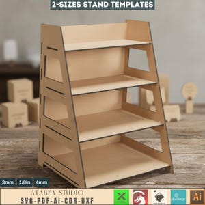 DIY 3 and 4 Tier Gift Card Display Stand - Perfect for Retail Showcase ...
