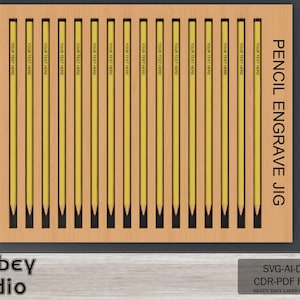 Custom Pencil Engraving Jig - Personalize Your Pencils With Laser ...