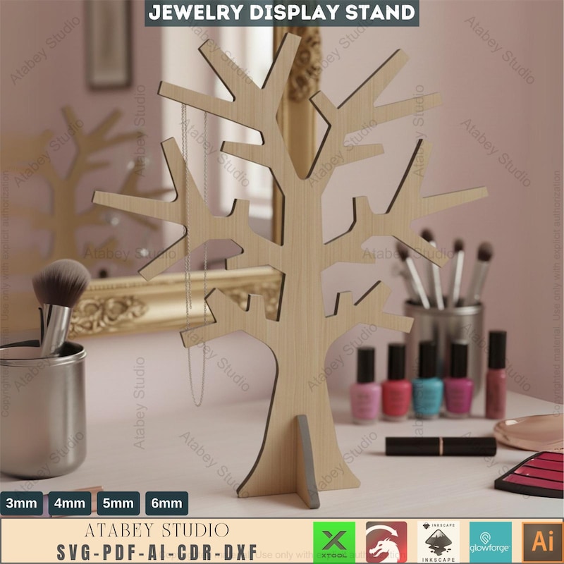 Jewelry Tree Display - Etsy